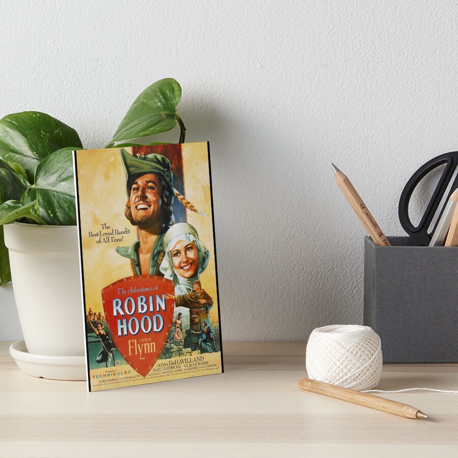 "The Adventures of Robin Hood" Art Board Print for Sale by ...