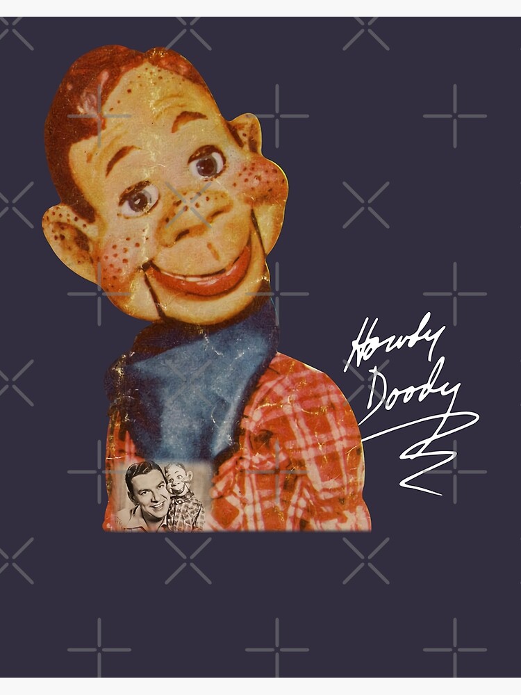 Póster «Es la camisa gráfica Howdy Doody Time Signature, la camiseta ...
