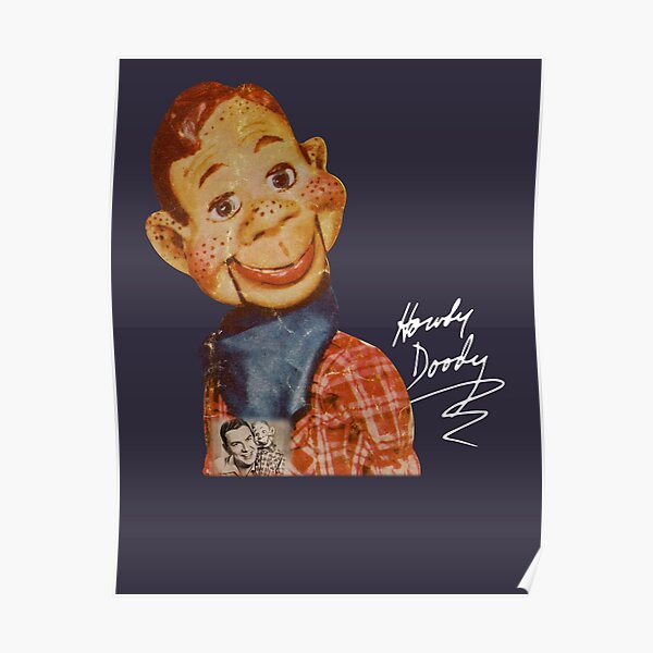 Póster «Es la camisa gráfica Howdy Doody Time Signature, la camiseta unisex Howdy Doody, la ...