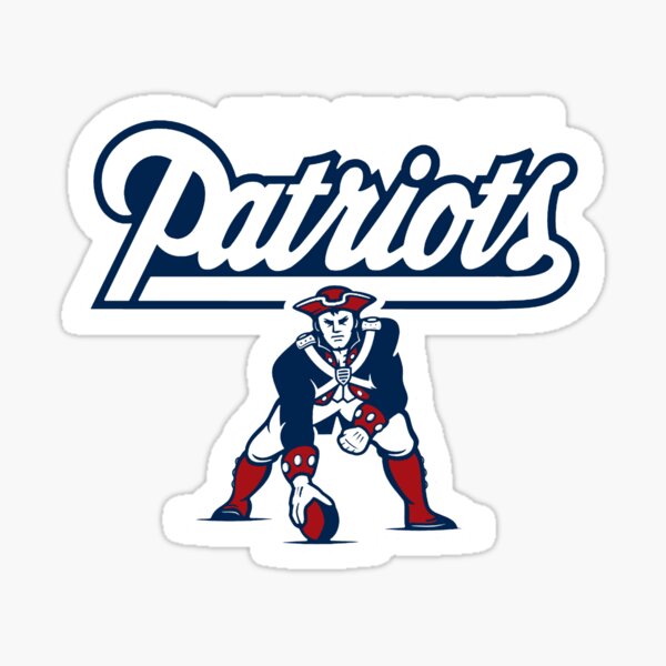 "PATRIOTS - LOGO" Sticker for Sale by RickiArman44 | Redbubble