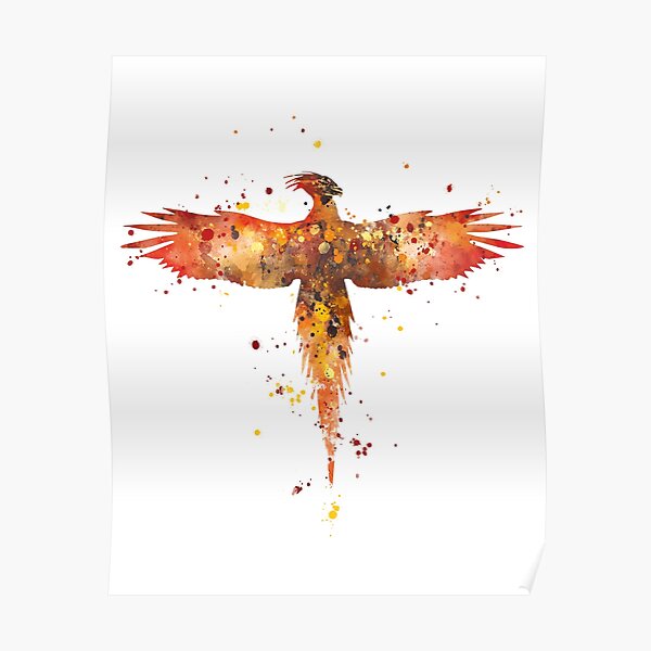 "Phoenix" Poster by MonnPrint | Redbubble