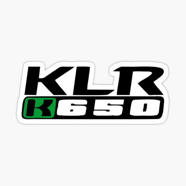 "Kawasaki klr" Sticker by DonnaVaughn | Redbubble