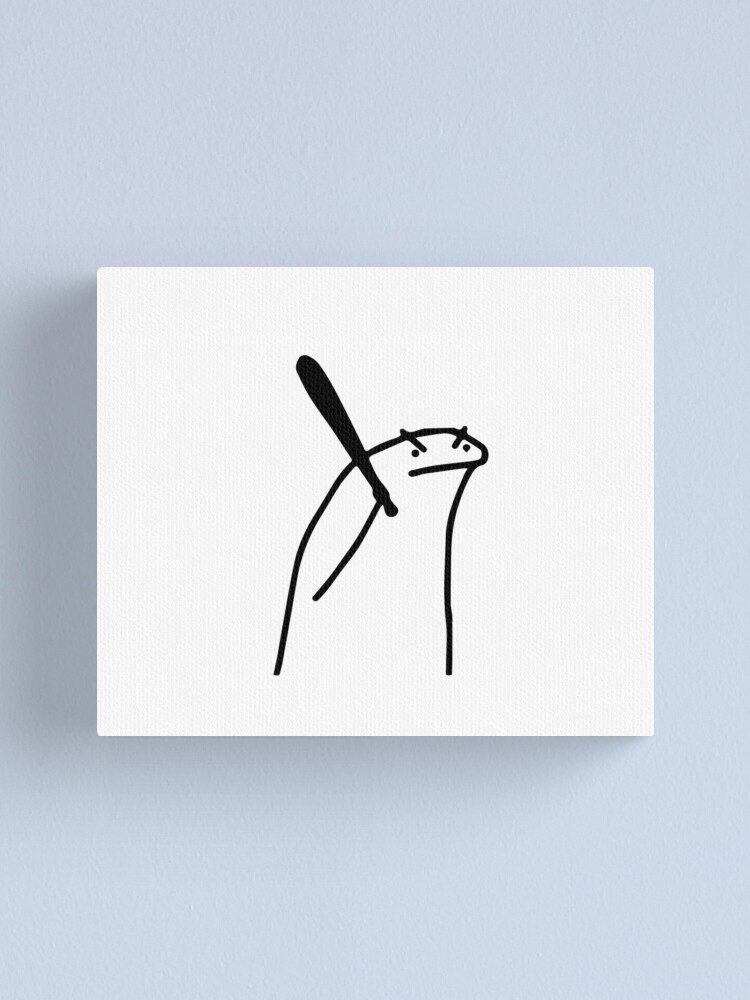 "angry flork" Canvas Print by Mely26 | Redbubble