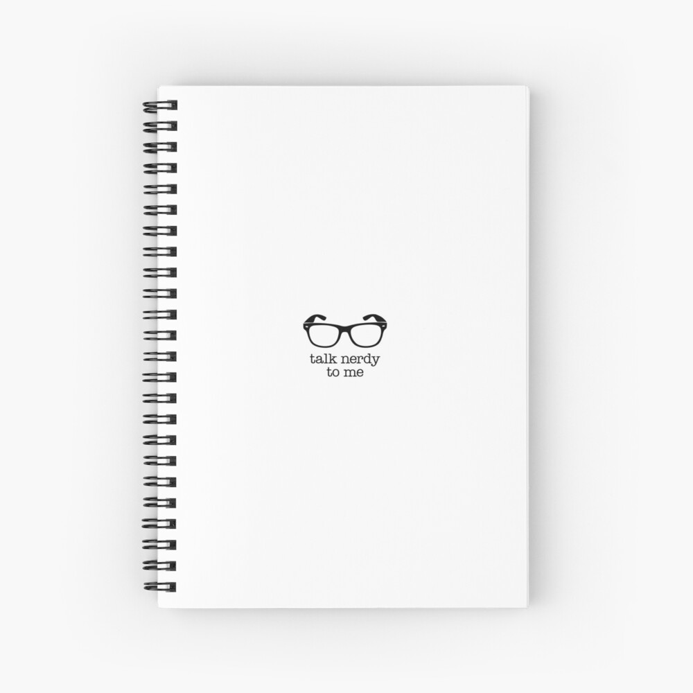 "Talk Nerdy To Me" Sticker for Sale by Stick Erify | Redbubble