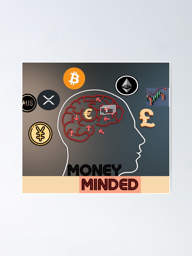 "Money Minded" Poster for Sale by AzPrestigeCS | Redbubble