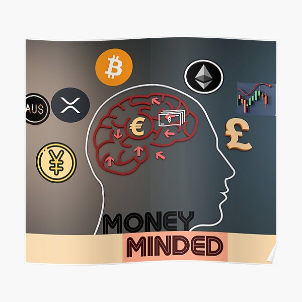 "Money Minded" Poster for Sale by AzPrestigeCS | Redbubble