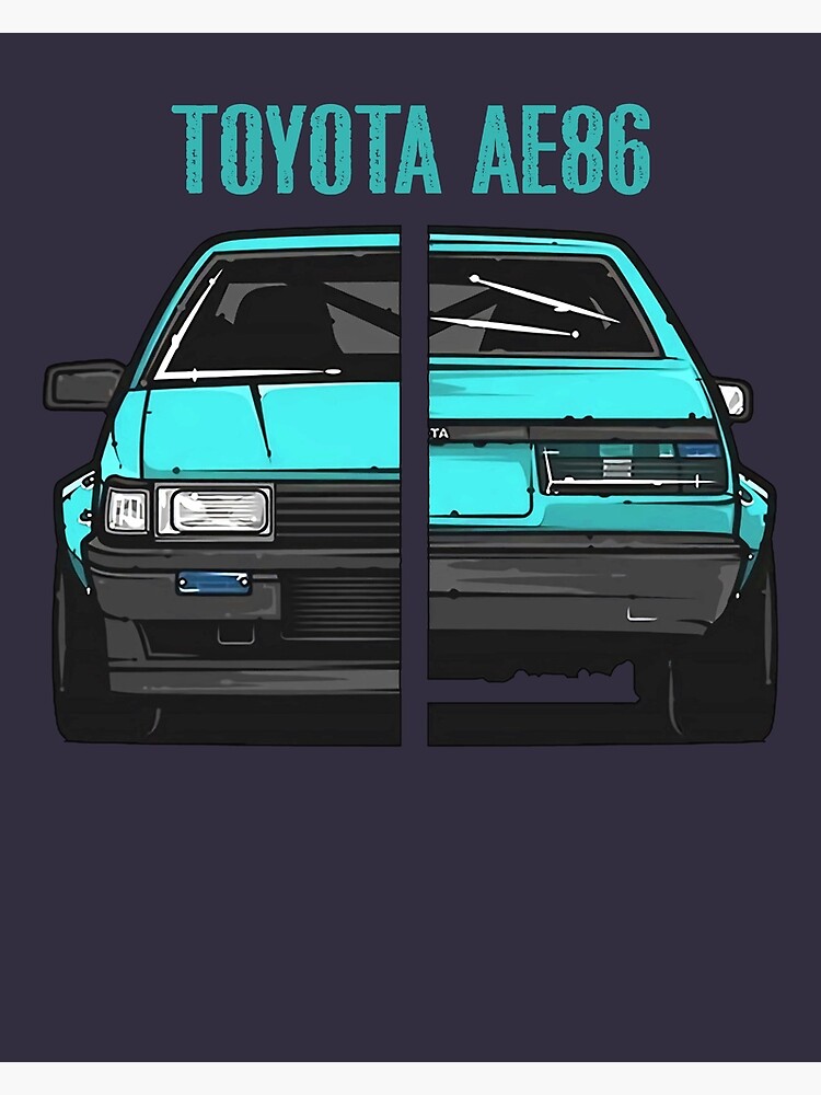 "Ae86 Classic jdm back and front hot graphic shirt Logo Cheap Tee Logo ...