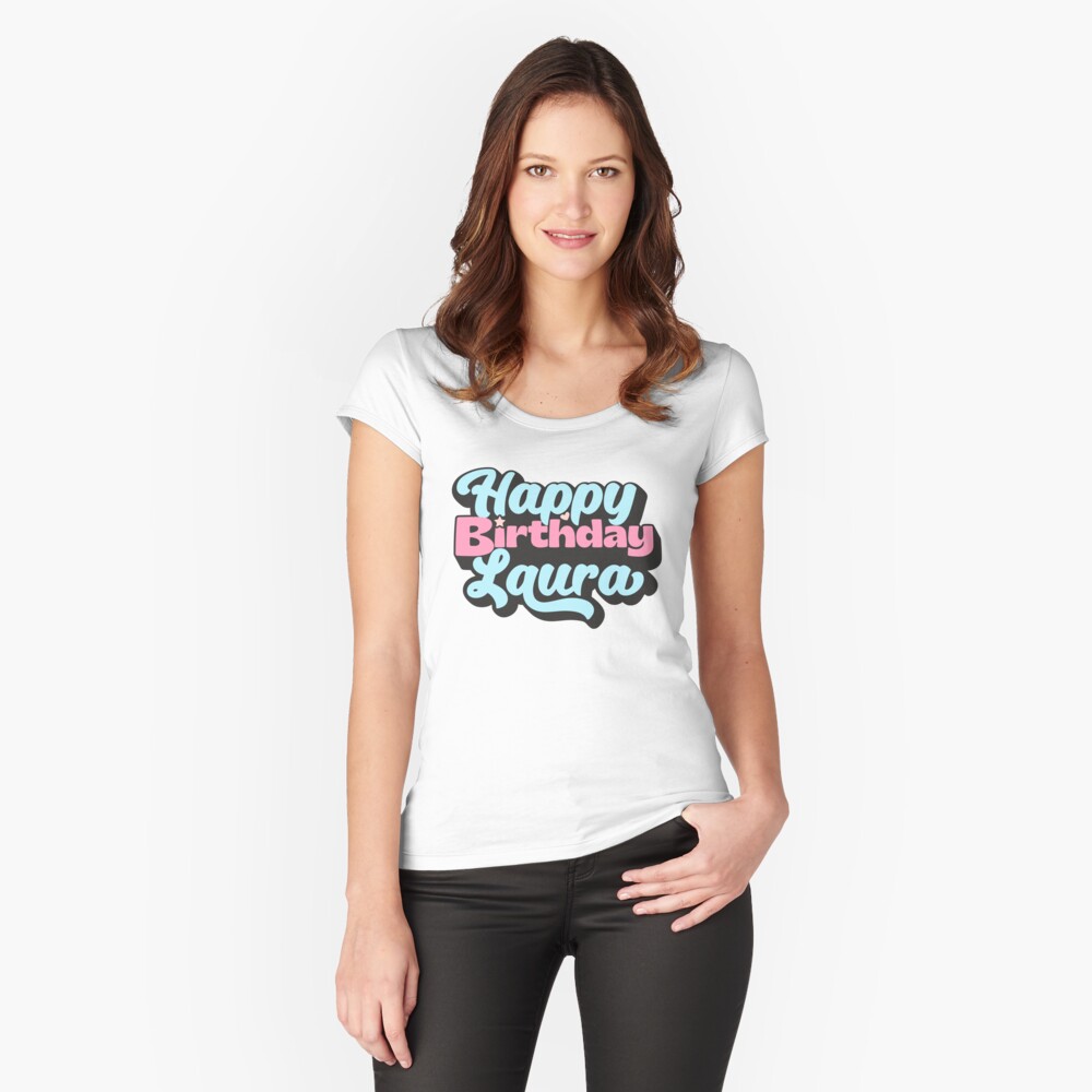 "Happy Birthday Laura, Gift for Laura, Custom Gift Laura, Personalized ...