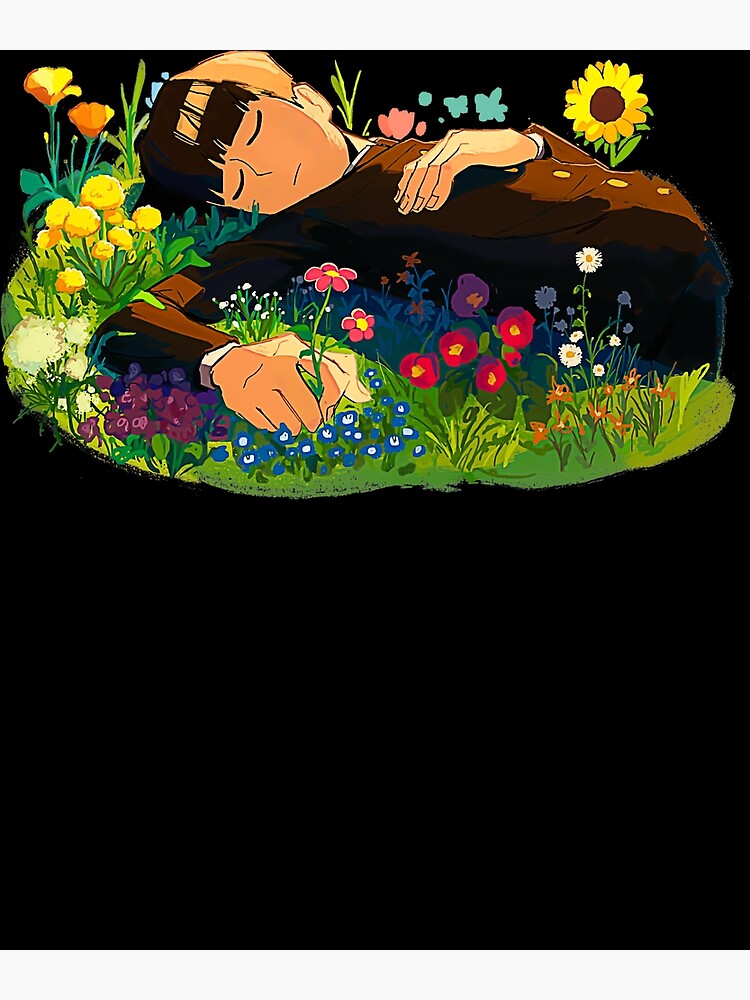 "Mob Psycho 100 Flower Bed" Poster for Sale by Darciearrow | Redbubble