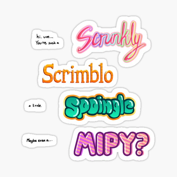 Scrimblo Gifts & Merchandise for Sale | Redbubble