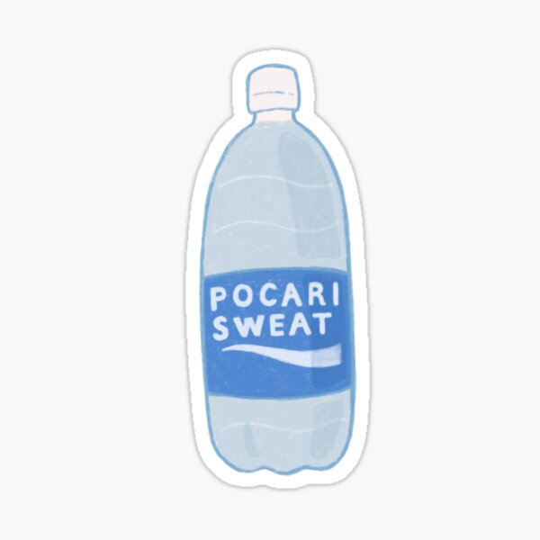 "Pocari Sweat" Sticker by fshfried | Redbubble