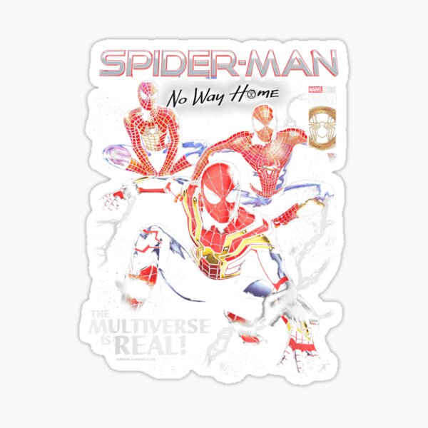 "The Multiverse Is Real Poster" Sticker by aspiler | Redbubble