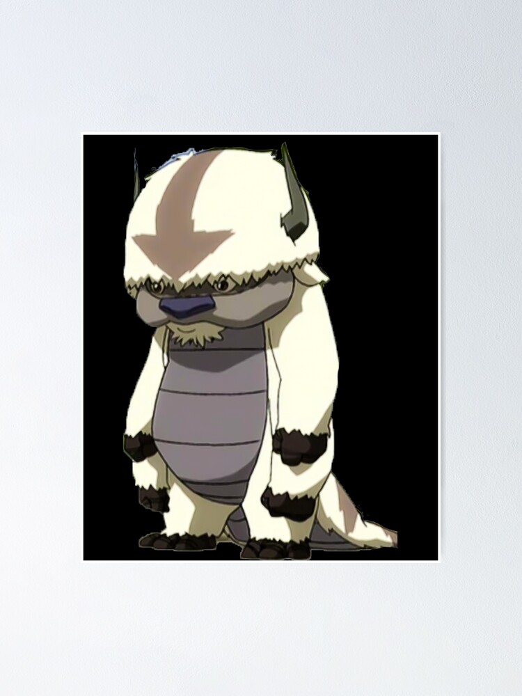 "Standing Appa - Avatar The Last Airbender Sticker" Poster for Sale by ...