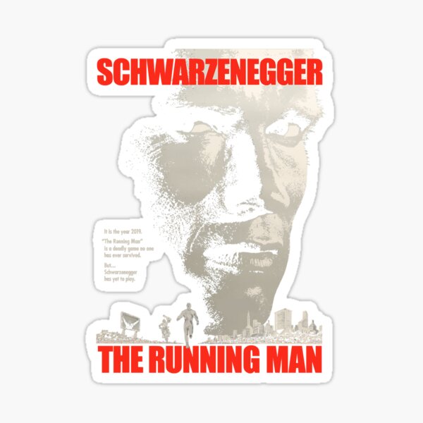 "Running Man " Sticker by Ricardovid180 | Redbubble