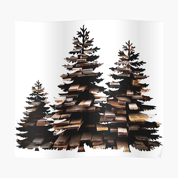 "Timber " Poster for Sale by bpats | Redbubble