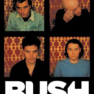 "Bush Band Square Vintage Retro" Essential T-Shirt for Sale by ...