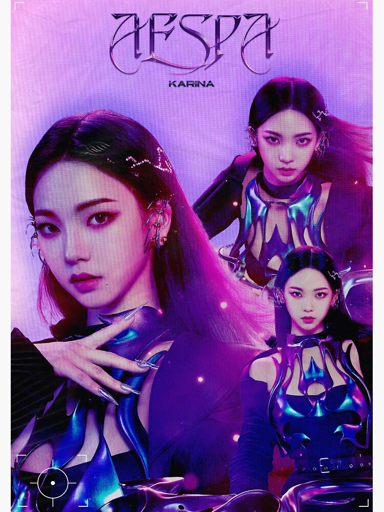 "Aespa Karina" Sticker for Sale by lucaxanne | Redbubble