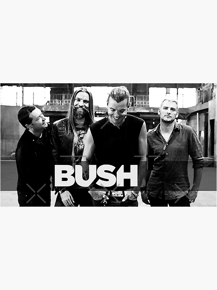 "Graphic Bush Personnel Vintage Retro" Sticker by TrevinoCurtis | Redbubble