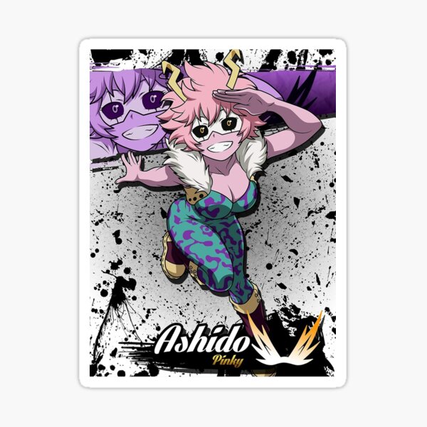 "Mina Ashido poster" Sticker for Sale by timothyksslr | Redbubble