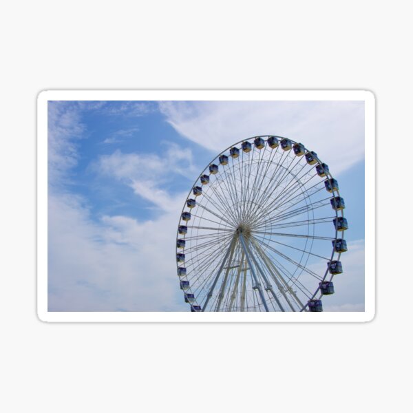 "Ferris Wheel " Sticker by aeonWAVE | Redbubble