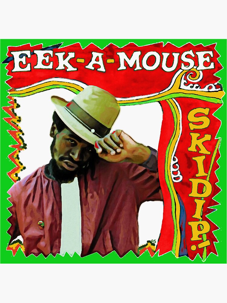 "Eek A Mouse Vintage T-Shirt Re-Imagined " Sticker for Sale by ...