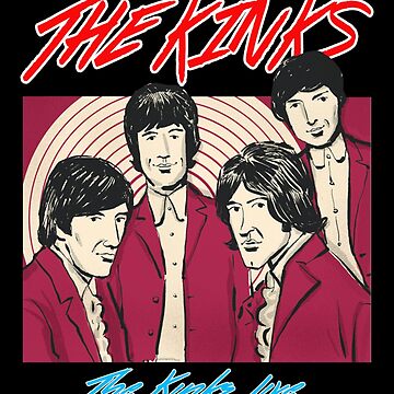 "Love Rock The Kinks Band Live" Sticker for Sale by CharleneToy | Redbubble