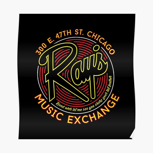 "Ray’s Music Exchange - Bend Over Shake Variant" Poster by Purakushi ...