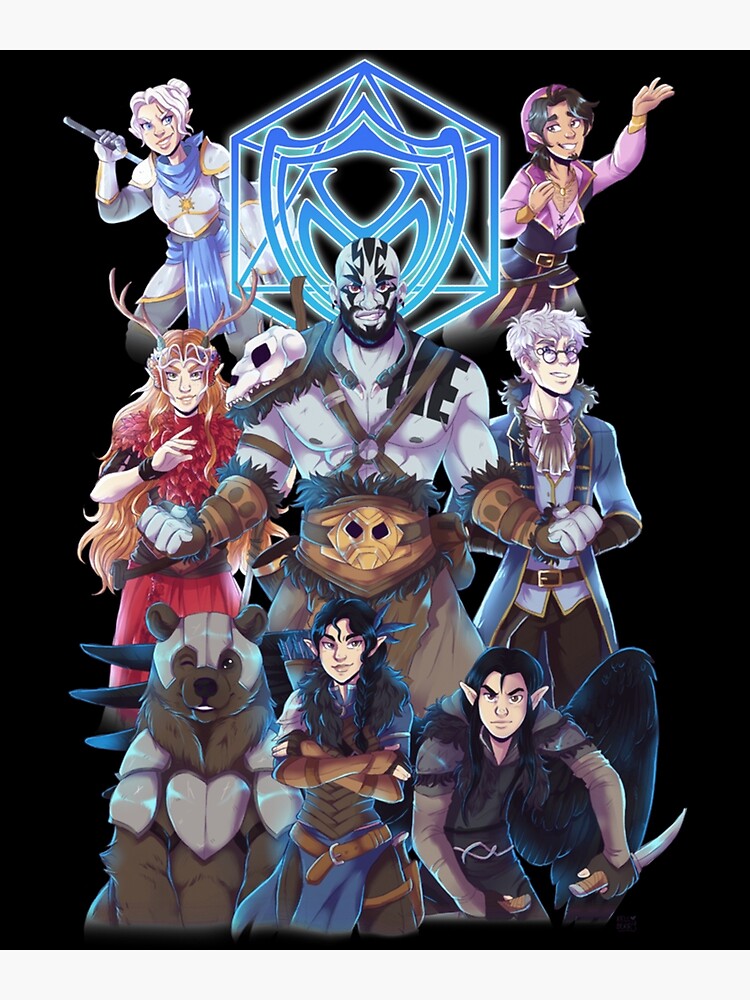 "Critical Role Campaign 1 - Vox Machina Classic " Poster for Sale by ...