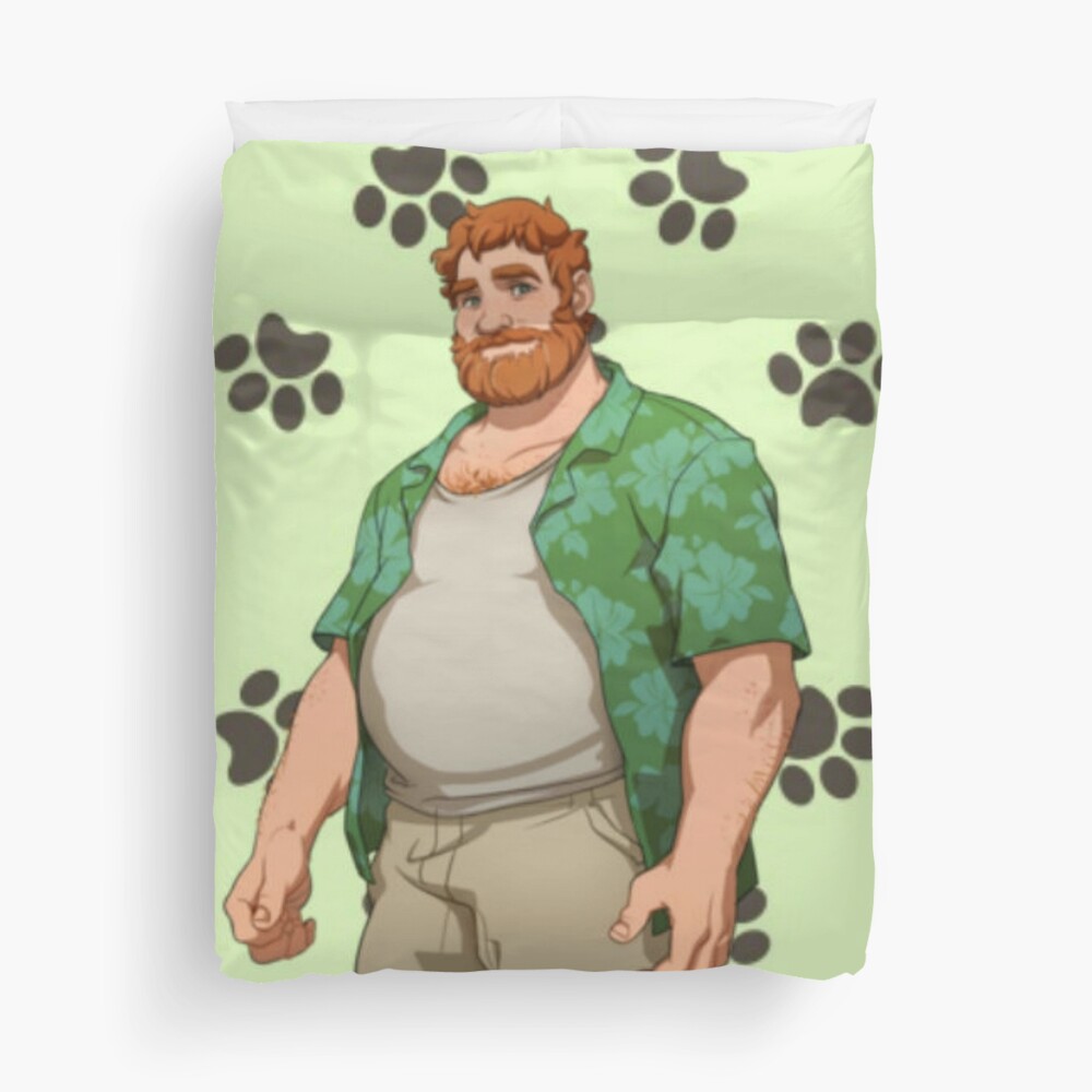 "Dream Daddy: Brian Harding" Duvet Cover for Sale by raybound420 ...