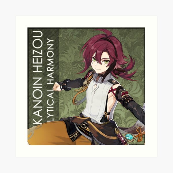 "Heizou :: Shikanoin Heizou Genshin Impact" Art Print for Sale by dudu ...