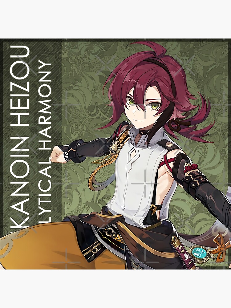 "Heizou :: Shikanoin Heizou Genshin Impact" Art Print for Sale by dudu ...
