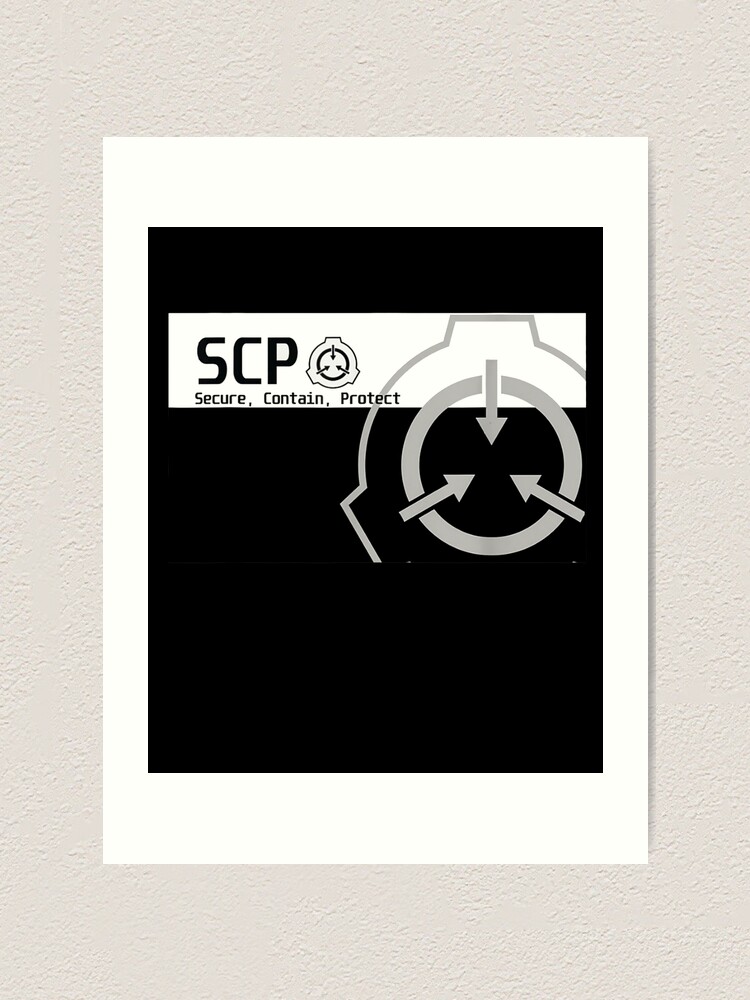 "SCP Foundation Logo " Art Print for Sale by dickvusqr | Redbubble