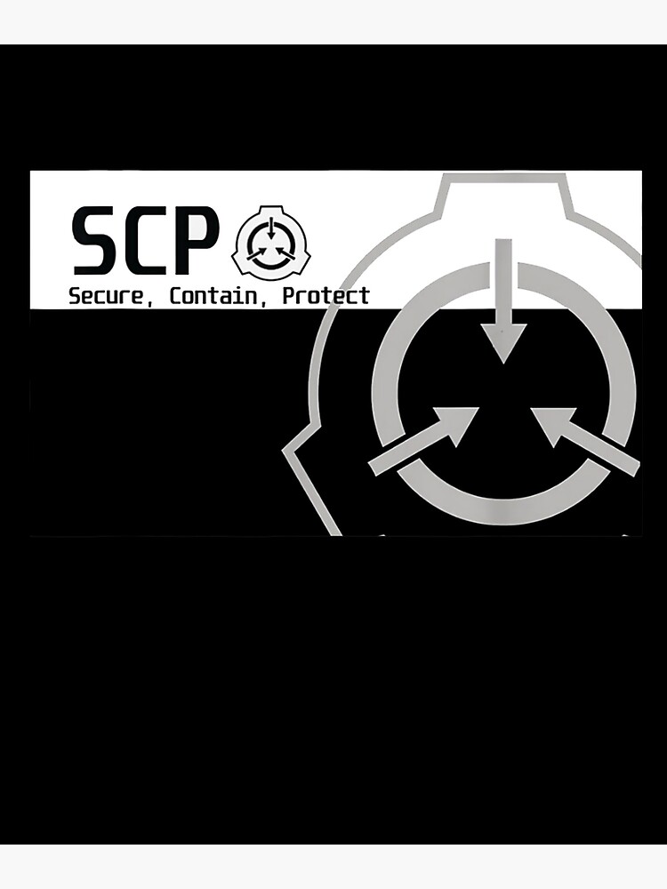 "SCP Foundation Logo " Art Print for Sale by dickvusqr | Redbubble