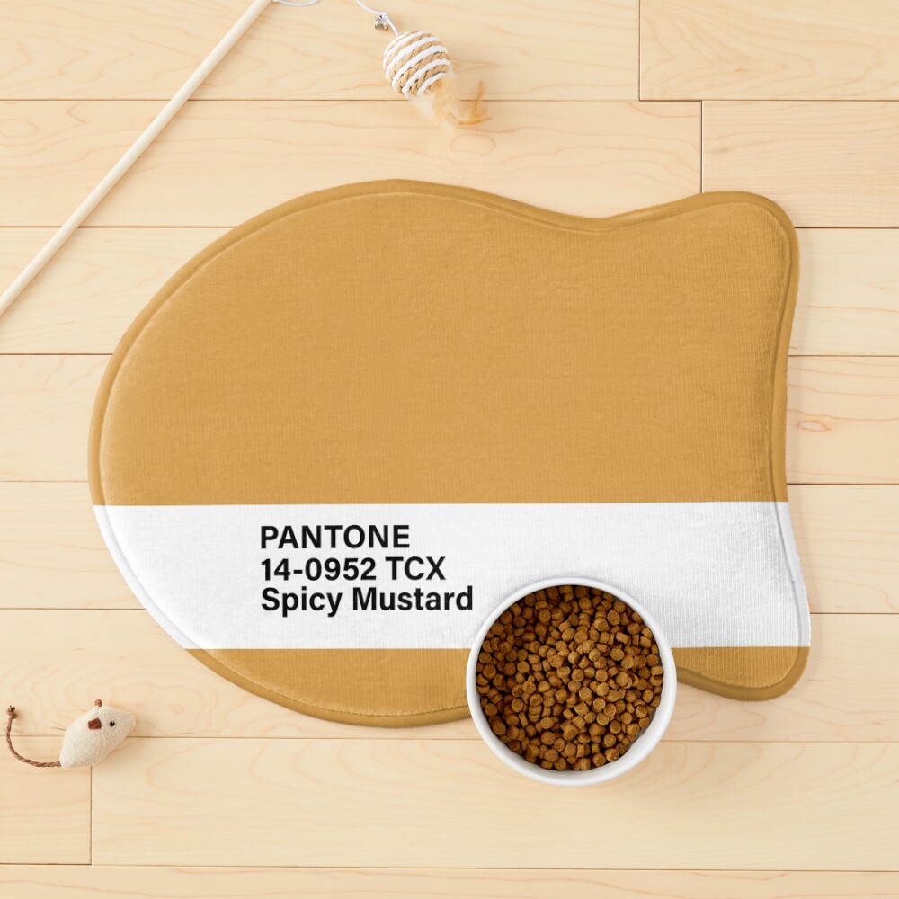 "PANTONE 14-0952 TCX Spicy Mustard" Poster for Sale by princessmi-com ...