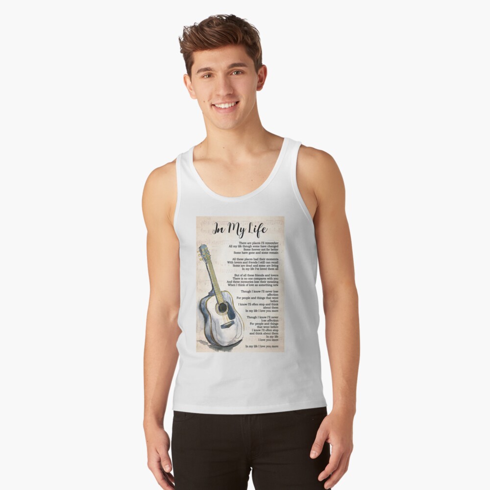 "In My Life Lyrics Poster, The Beatles Song Lyrics Poster, Song Poster ...