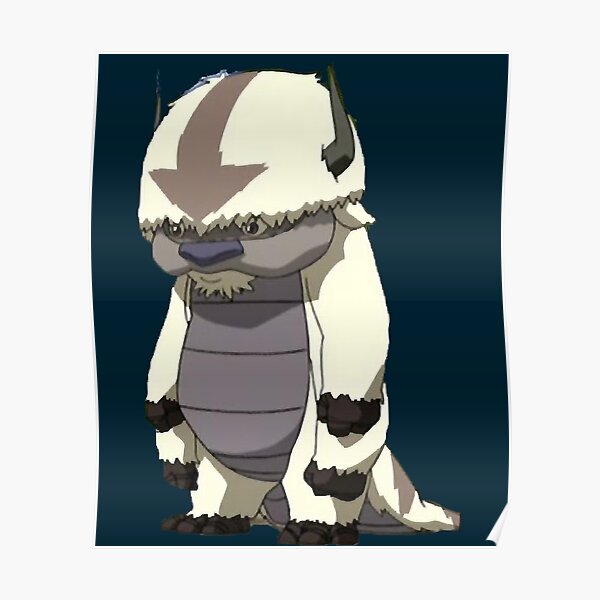 "Standing Appa - Avatar The Last Airbender " Poster for Sale by ...