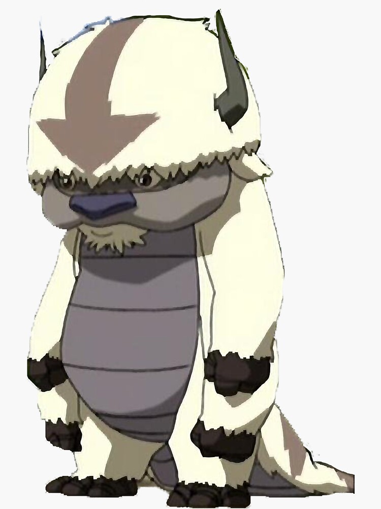 "Standing Appa - Avatar The Last Airbender " Sticker for Sale by ...