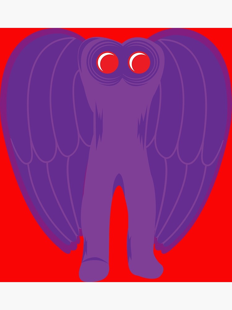 "The Mothman" Art Print for Sale by danbru44 | Redbubble