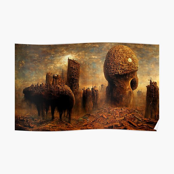 "Alien City" Poster for Sale by ErianAndre | Redbubble