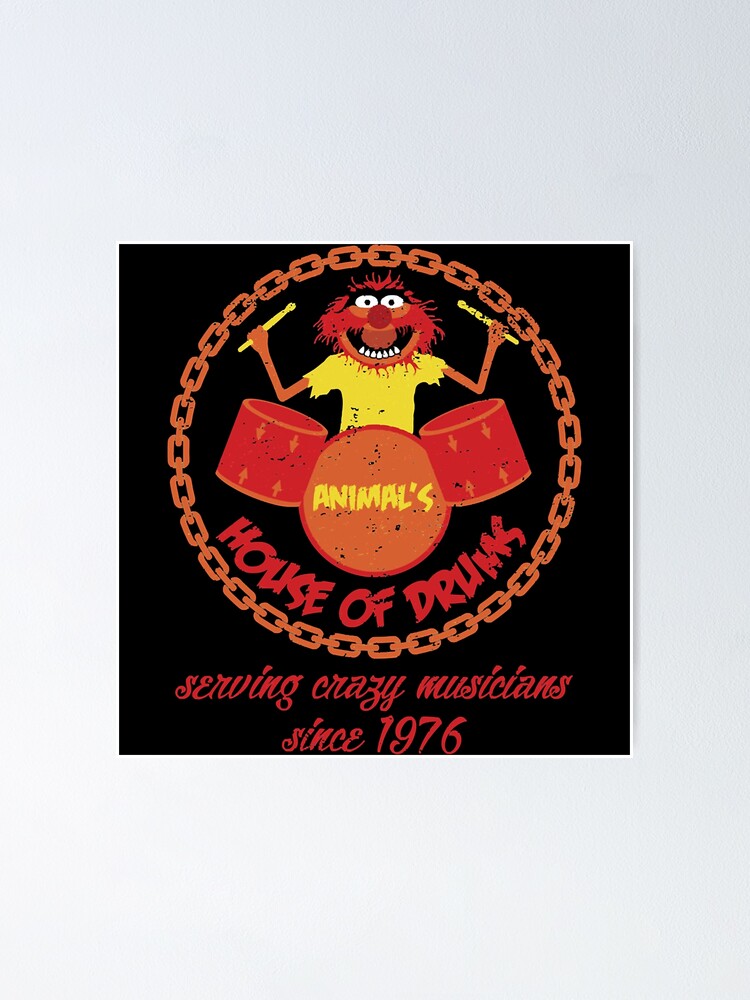 "House of Drums (distressed) The Muppet Show Fitted Scoop T-Shirt ...