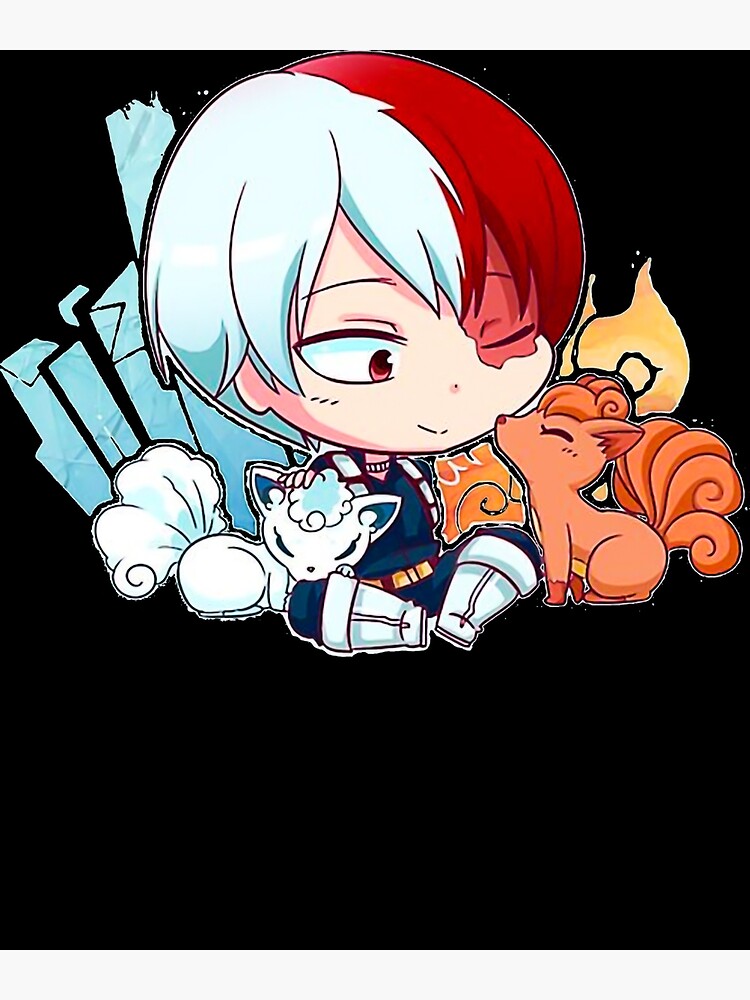 "My Hero Academia Shoto Todoroki Chibi - MHA" Poster for Sale by ...