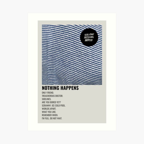 "Vintage Nothing Blue Color Poster" Art Print for Sale by buzadlaop ...