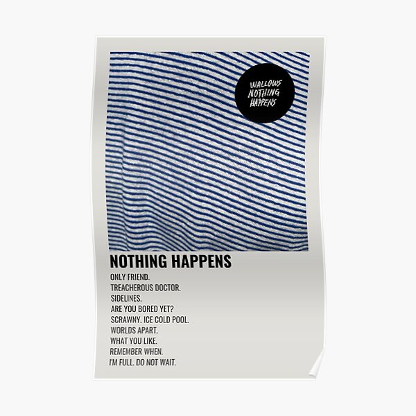 "Vintage Nothing Blue Color Poster" Poster for Sale by buzadlaop ...