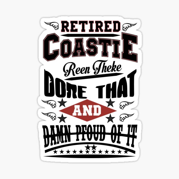 "Coastie" Sticker for Sale by RubtifyWonders | Redbubble