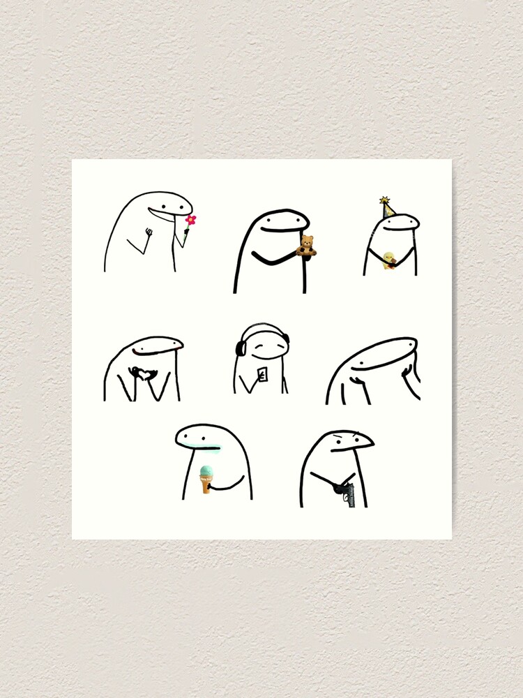 "Flork Pack" Art Print for Sale by Eriartec | Redbubble
