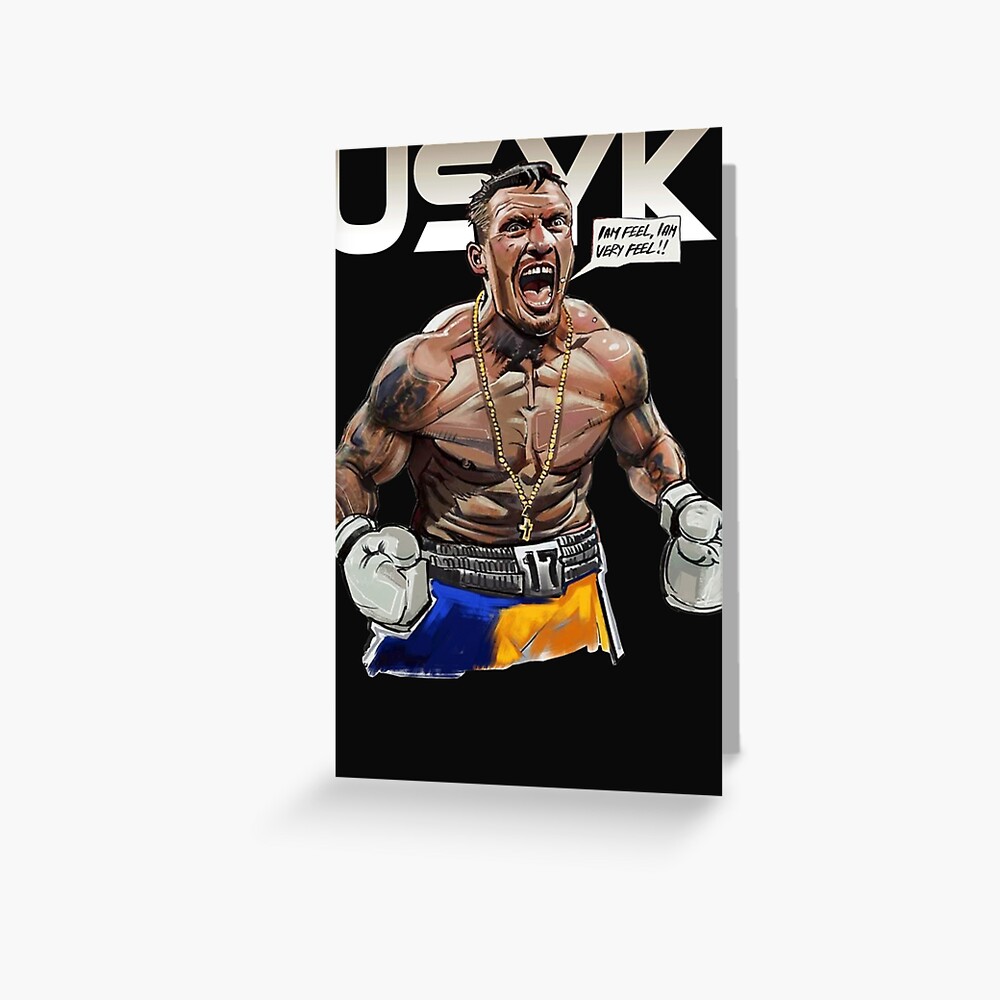 "OLEKSANDR USYK I AM VERY FEEL (ARTFUL DESIGN) HEAVYWEIGHT CHAMP ...