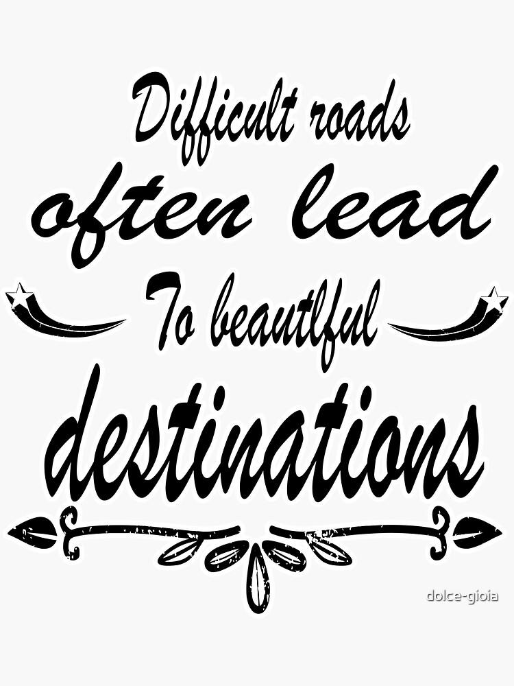 " positive remark" Sticker by dolce-gioia | Redbubble