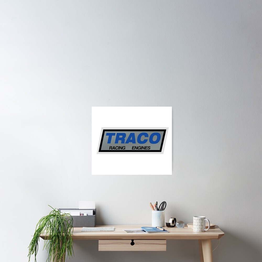 "Traco Racing Engines" Poster by darkmonohue | Redbubble
