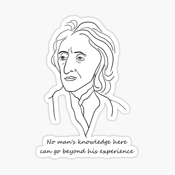 "John Locke " Sticker for Sale by AlexandarBelic | Redbubble