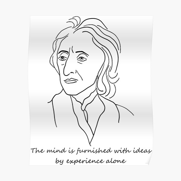 "John Locke " Poster for Sale by AlexandarBelic | Redbubble